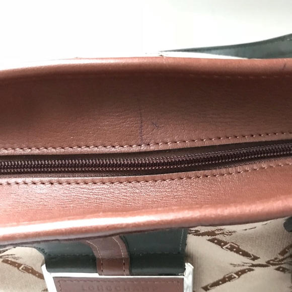 Longchamp | Bags | Longchamp Lm Jacquard Leather Trimmed Shoulder Bag | Poshmark